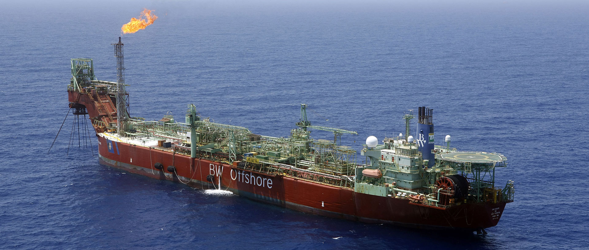 FPSO BW CIDADE DE SÃO VICENTE | Comunica Bacia de Santos | Petrobras