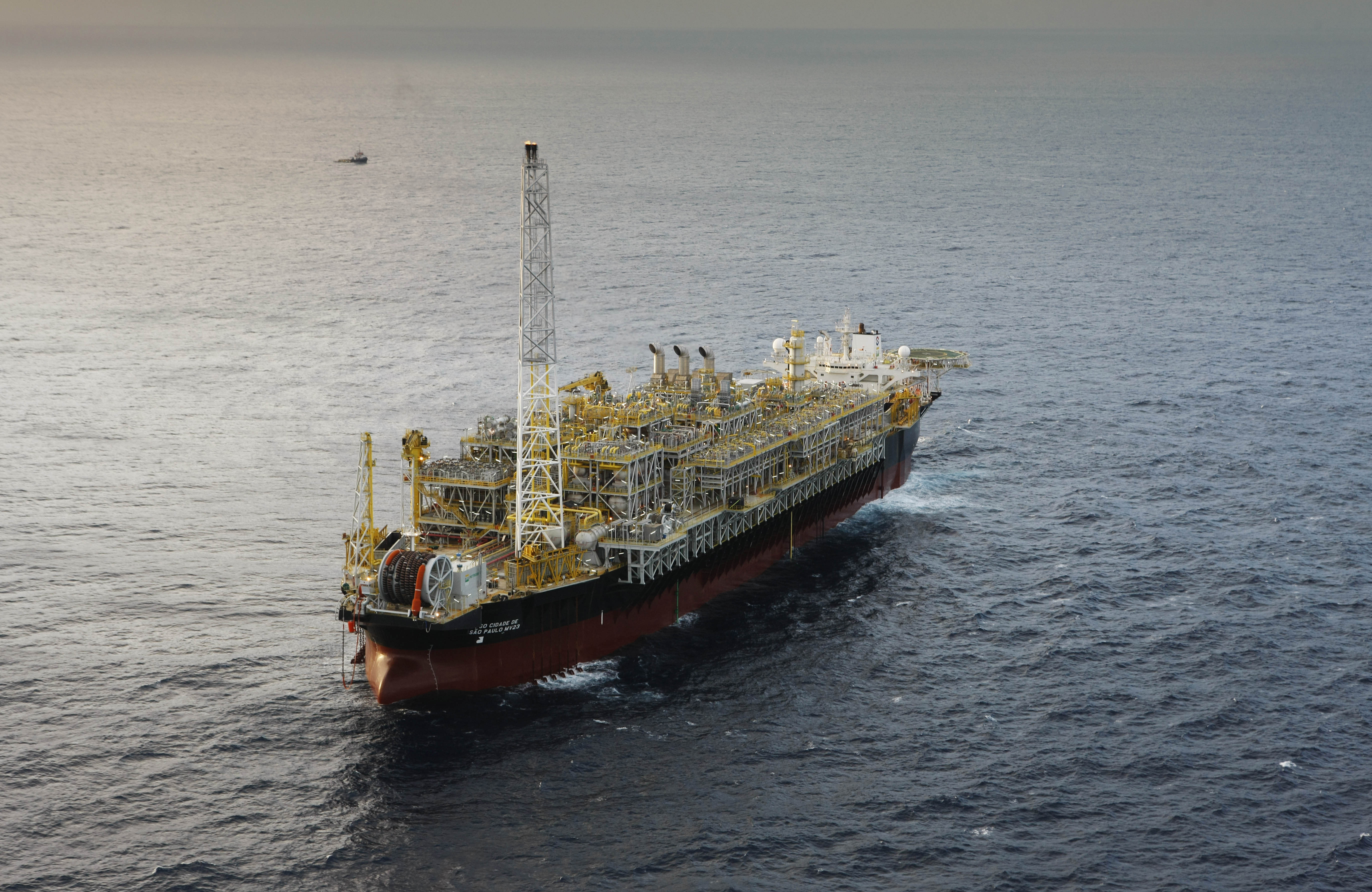 FPSO CIDADE DE SÃO PAULO | Comunica Bacia de Santos | Petrobras